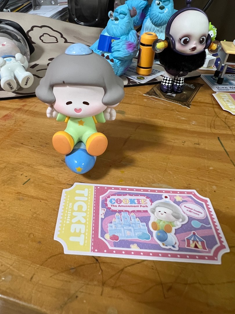 POPMART - Cookie (The Amusement Park) - Rocket Cookie, Hobbies & Toys ...