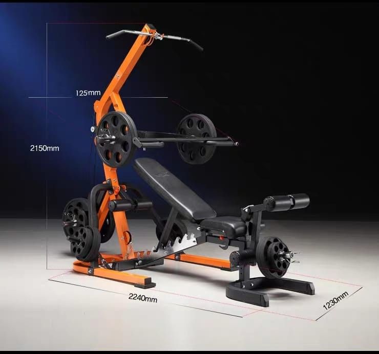 POWERTEC LEVERGYM ISO LEVER ARMS BN, Sports Equipment, Exercise ...