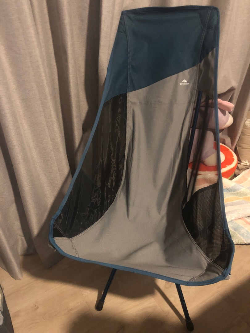 Quechua foldable chair, Sports Equipment, Hiking & Camping on Carousell