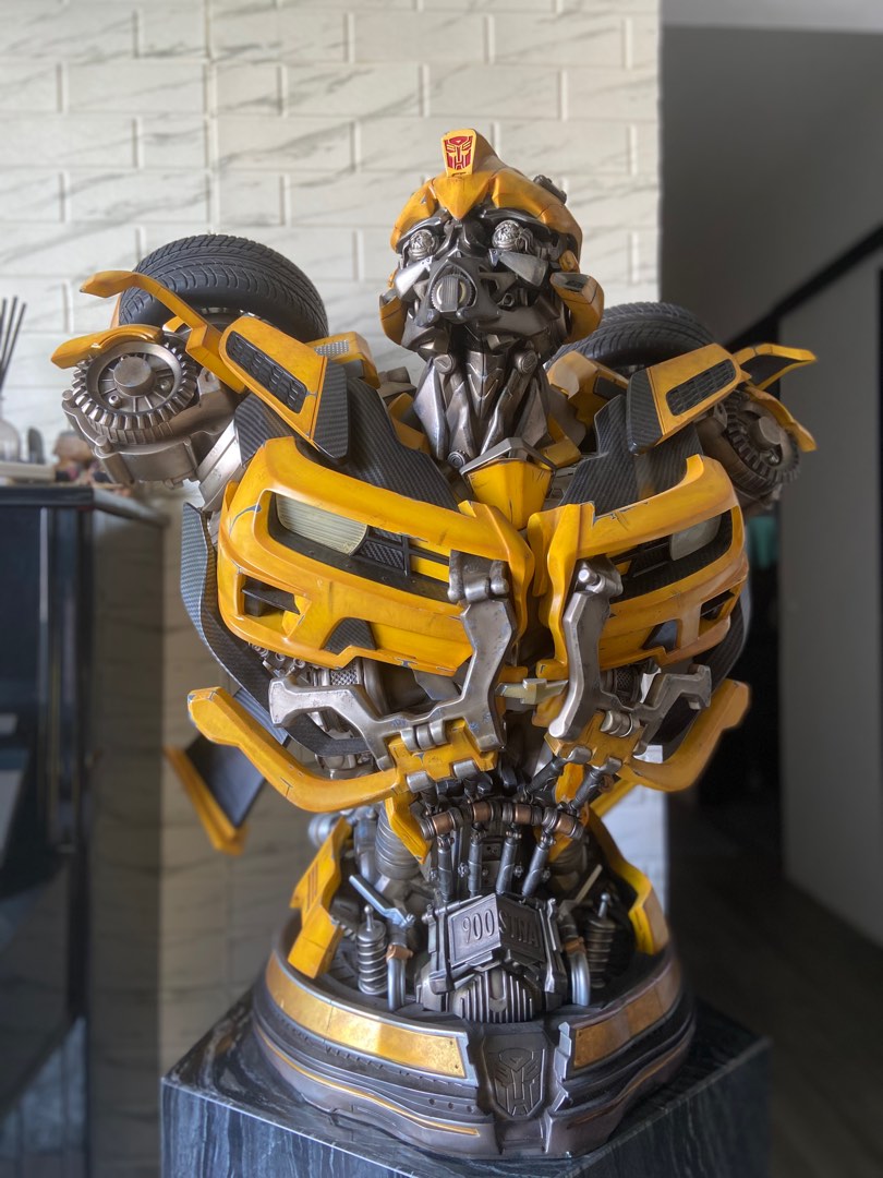 Queen Studios BUMBLEBEE Bust Statue, Hobbies & Toys, Toys & Games on ...