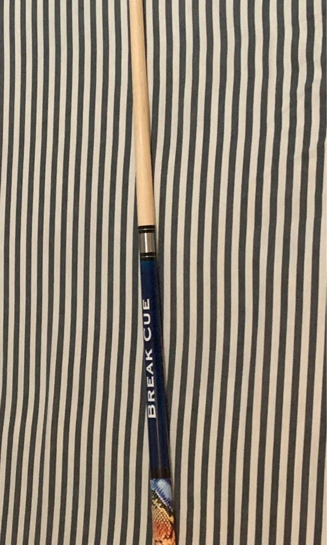 Rainbow Boa 2in1 Break + Jump 14mm weighted pool cue, Sports Equipment ...