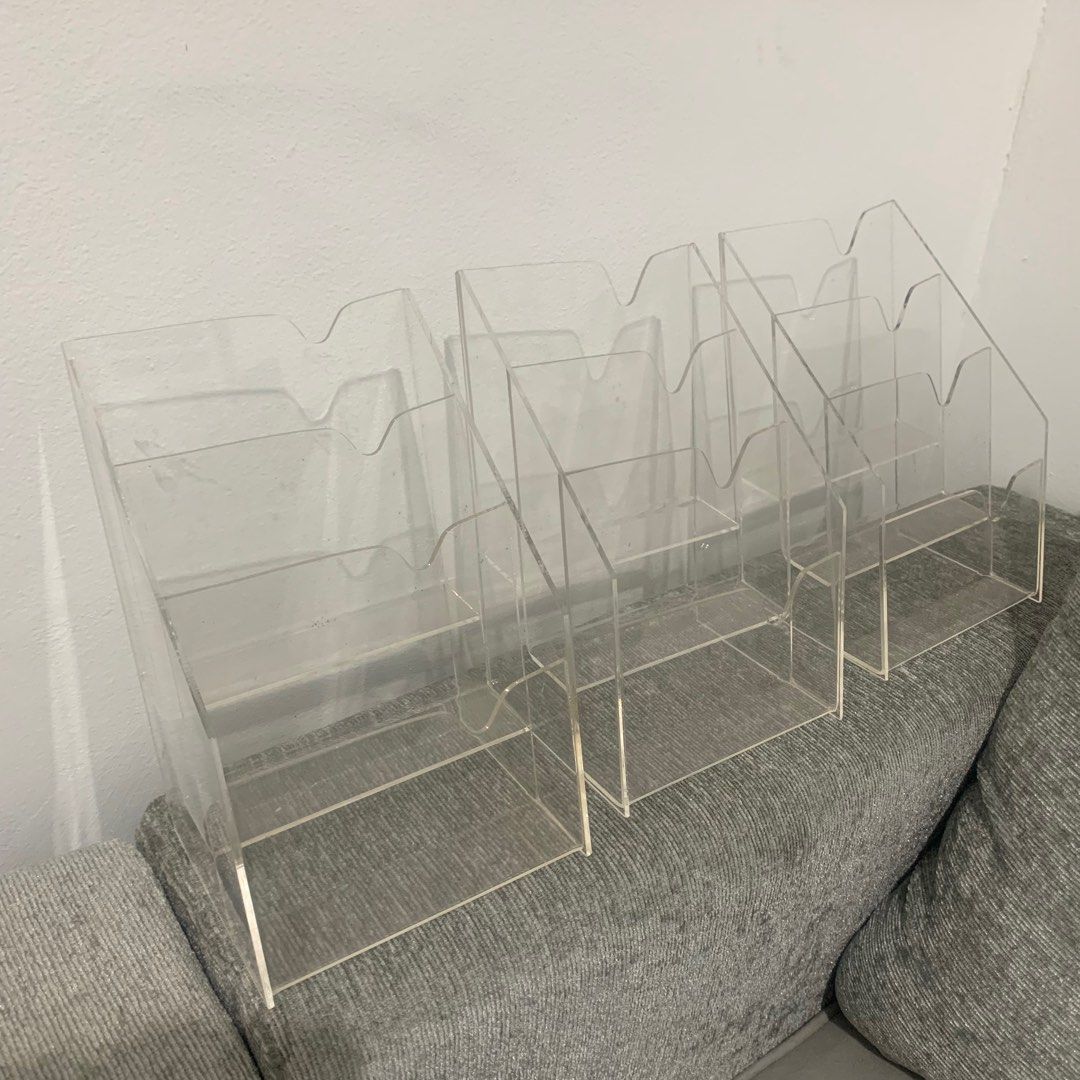 Rak flyer booklet, Buku & Alat Tulis, Alat Tulis di Carousell