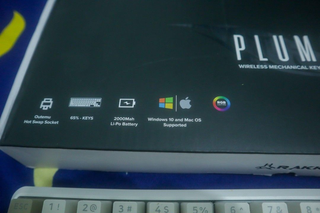 RAKK Pluma 68 Wireless Mechanical Keyboard | Tri-mode | Hotswap, Computers & Tech, Parts ...