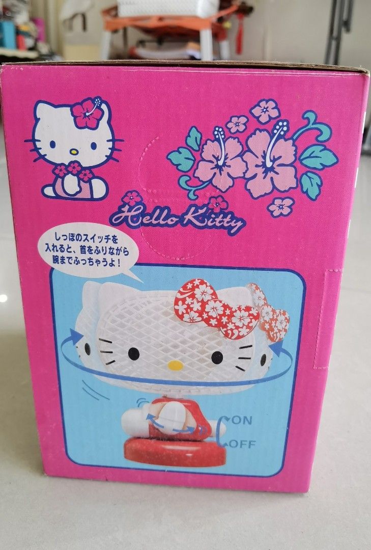 RARE Sanrio Hello Kitty Vintage Rotating Table Fan by Eikoh (Brand New ...