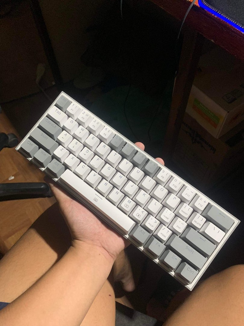 Redragon Fizz K617 (White), Computers & Tech, Parts & Accessories ...