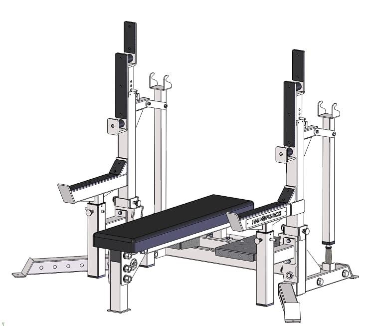 RF Bench Press Lever Assist BN, Sports Equipment, Exercise & Fitness ...