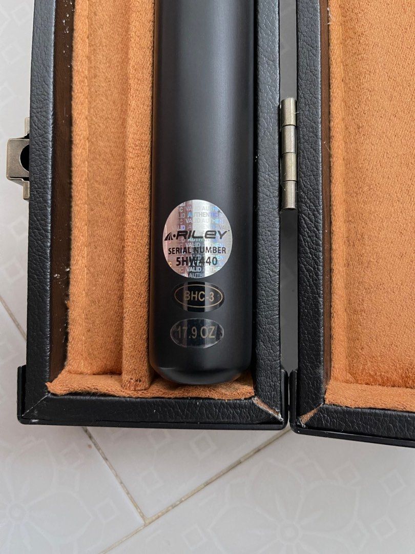 Riley BCE one piece snooker cue, Sports Equipment, Sports & Games ...