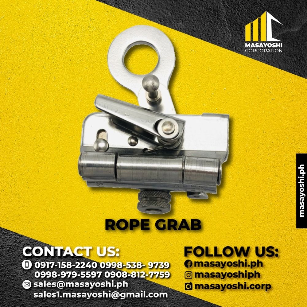 rope grab h8206a, fall arrest, rope brake, aid climbing device, safety ...