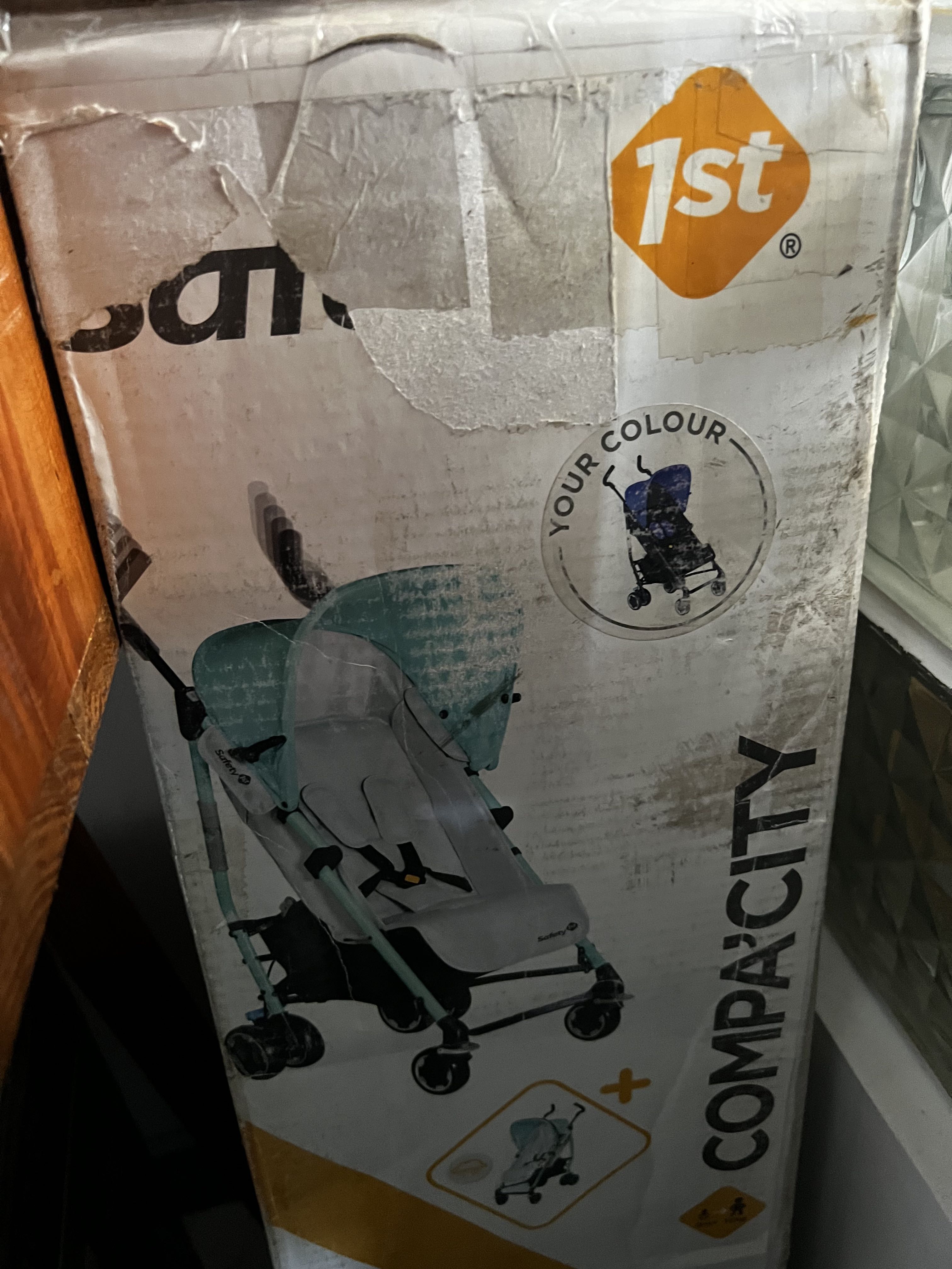 Safety 1st Compa'city Stroller (Blue), Babies & Kids, Going Out ...