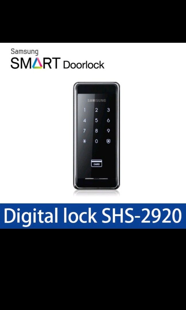 Samsung digital lock, Furniture & Home Living, Security & Locks, Locks ...