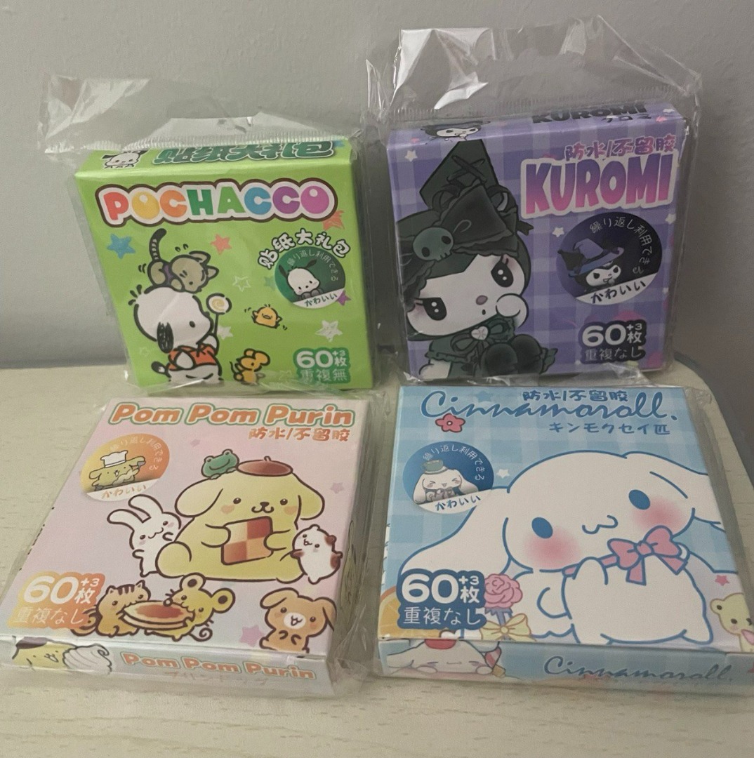 Sanrio-Themed Sticker Box, Hobbies & Toys, Stationery & Craft ...