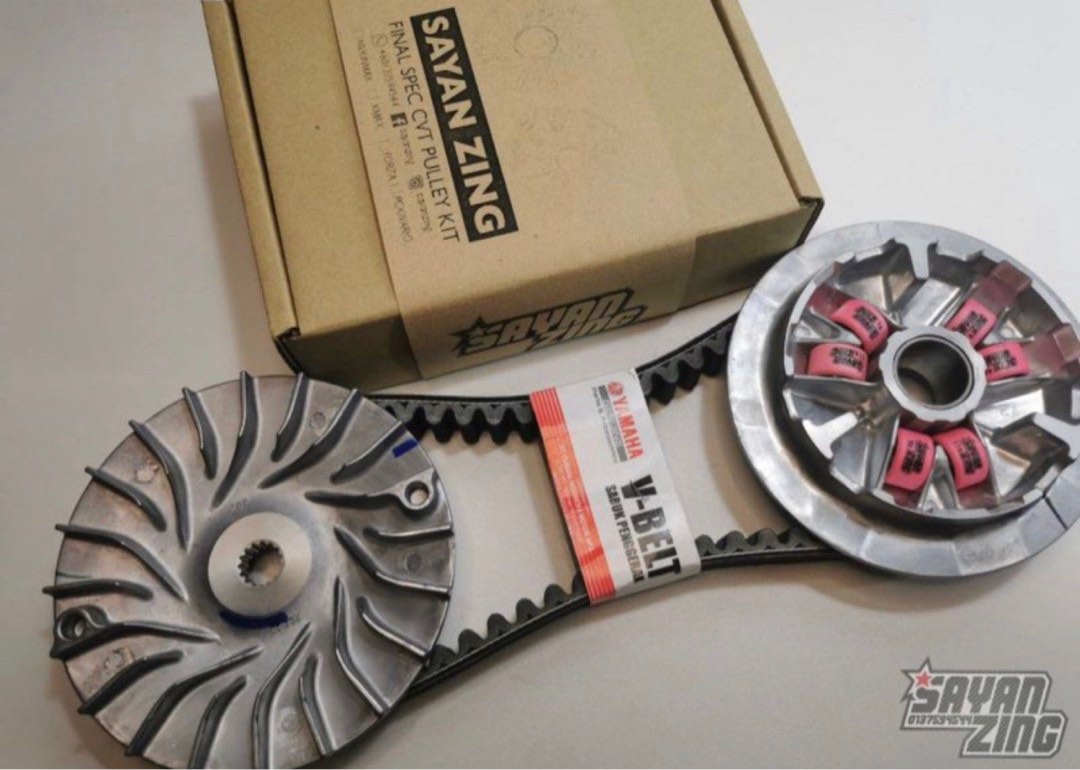 Sayan Zing final spec CVT for Xmax 300, Motorcycles, Motorcycle ...