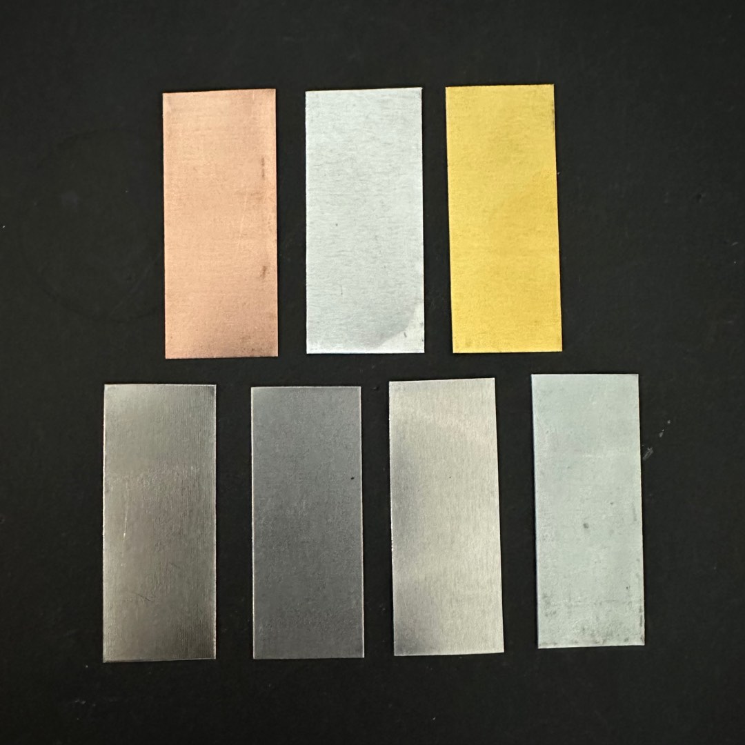 Set of 7 Metal Electrodes for Electrochemistry, Hobbies & Toys, Toys ...