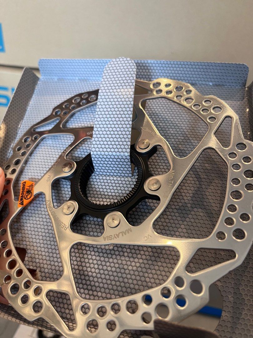 Shimano SM-RT54 Center Lock Disc Brake Rotor, Sports Equipment ...