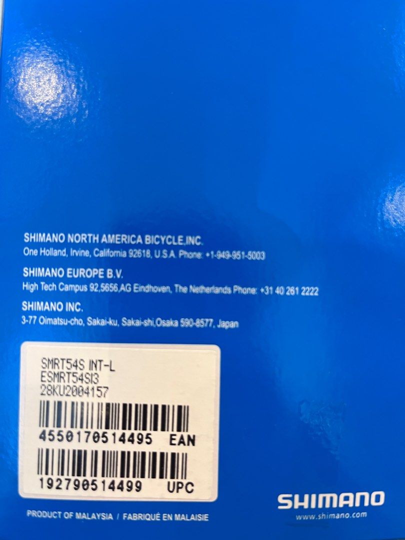 Shimano SM-RT54 Center Lock Disc Brake Rotor, Sports Equipment ...