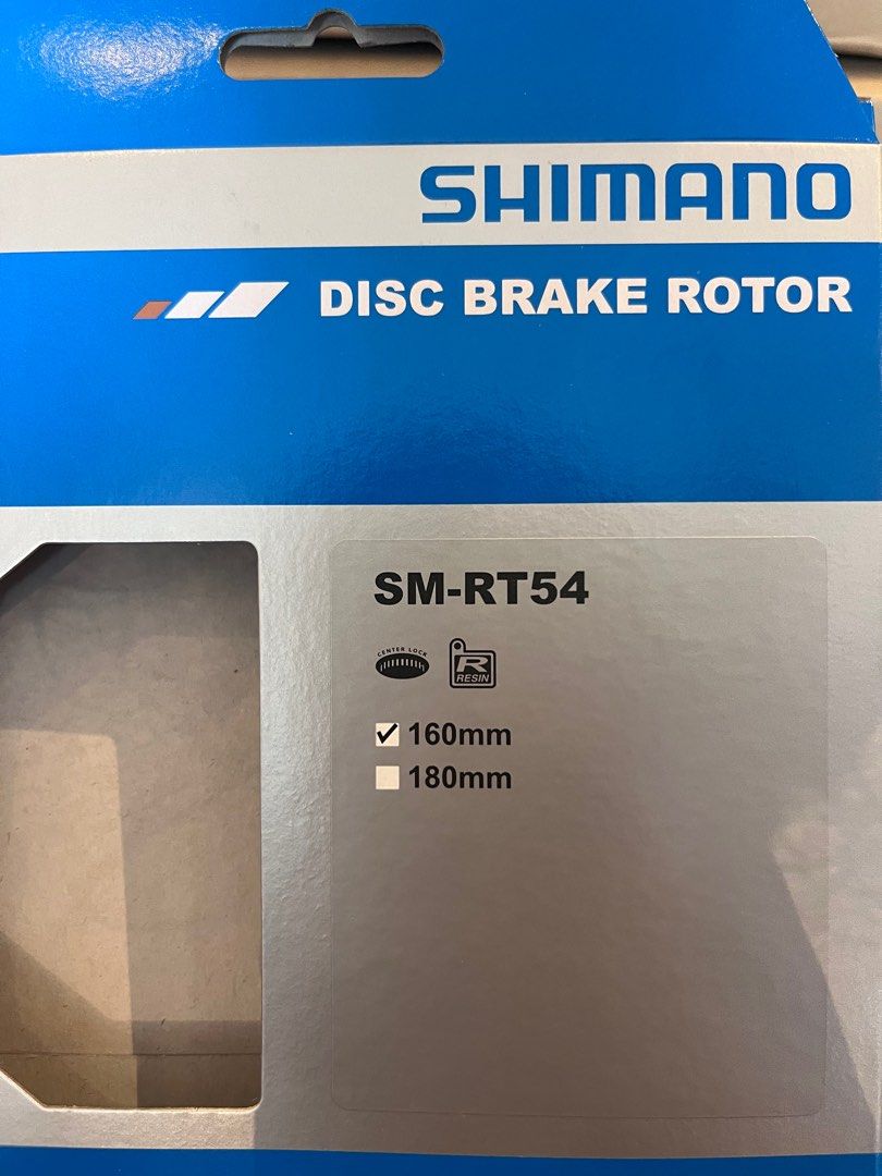 Shimano SM-RT54 Center Lock Disc Brake Rotor, Sports Equipment ...