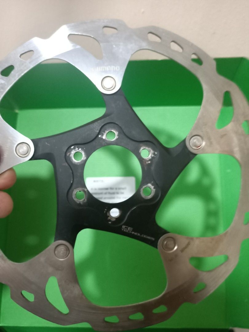 Shimano XT ice tech 180mm Rotor, Sports Equipment, Bicycles & Parts ...