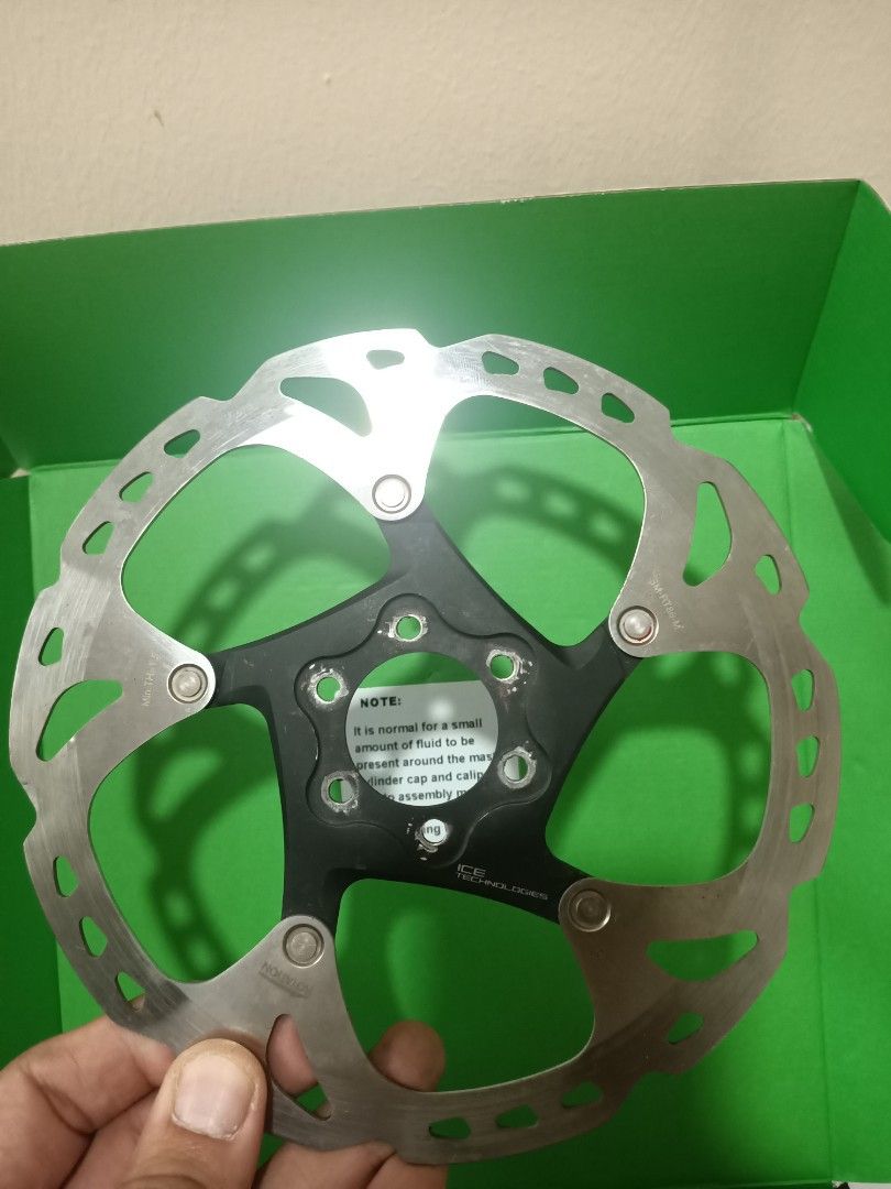 Shimano XT ice tech 180mm Rotor, Sports Equipment, Bicycles & Parts ...