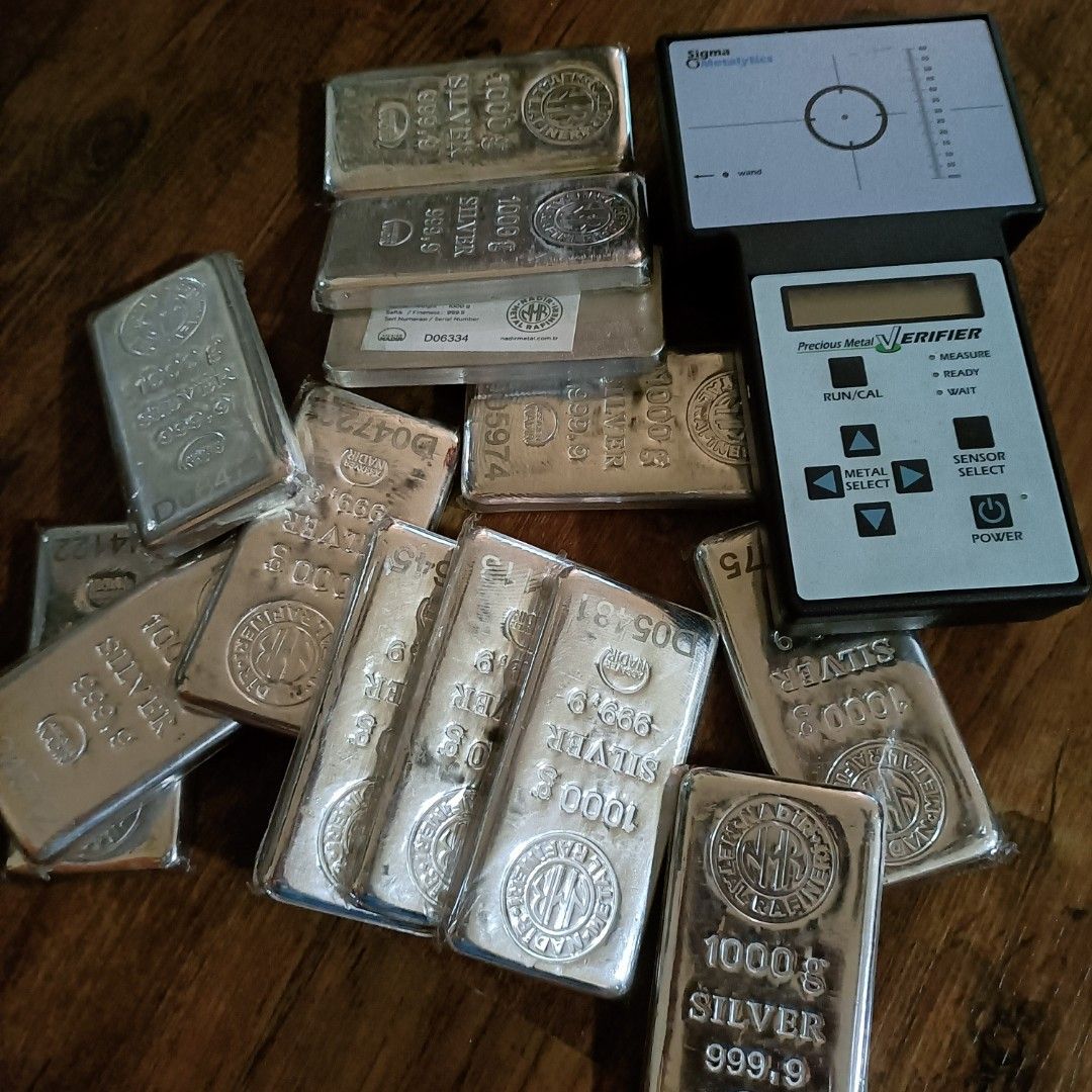 Silver bar 1KG Nadir, Hobbies & Toys, Memorabilia & Collectibles ...