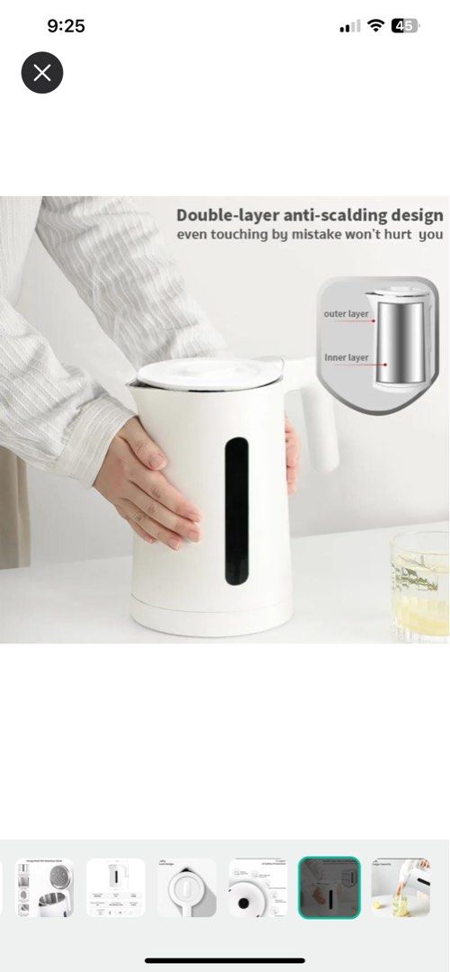 Simplus Electric Kettle, TV & Home Appliances, Kitchen Appliances ...