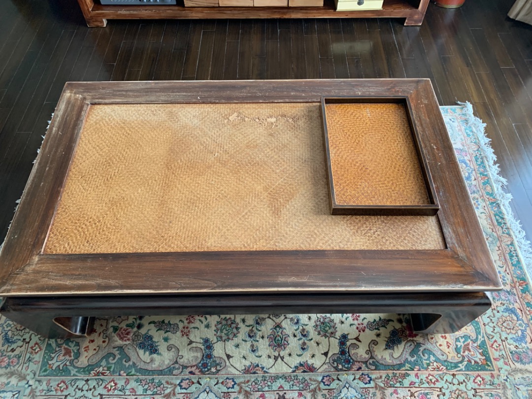 Solid elm wood Ming dynasty replica coffee table, Furniture & Home ...