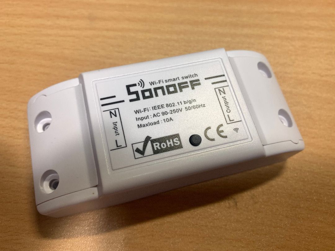 Sonoff Basic WiFi Smart Switch, Furniture & Home Living, Home ...