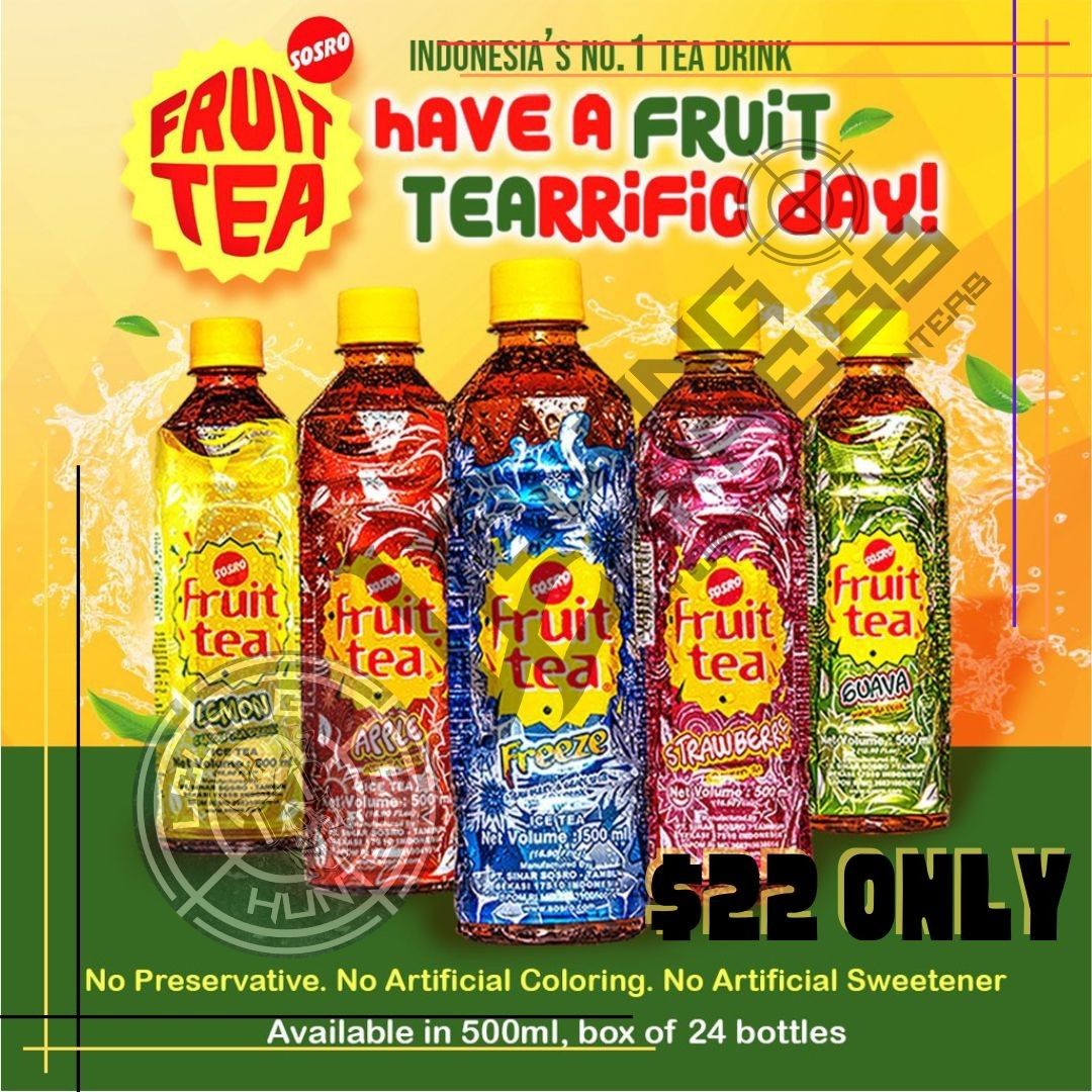 Sosro Tea Carton, Food & Drinks, Beverages on Carousell