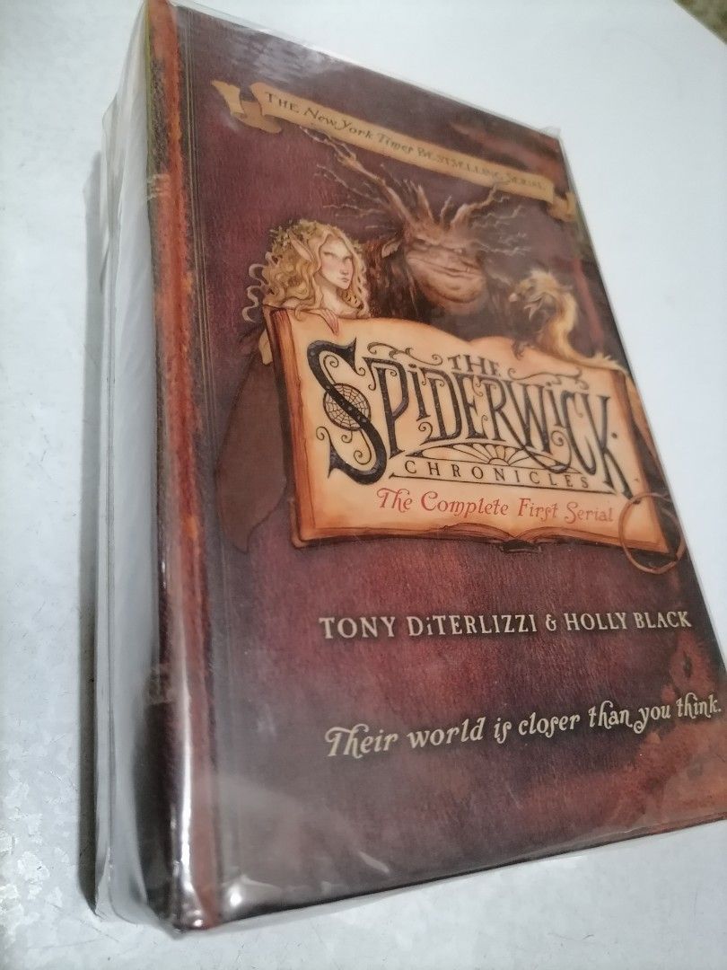 Spiderwick Chronicles Collection Tony DiTerlizzi Holly Black Hard Cover ...