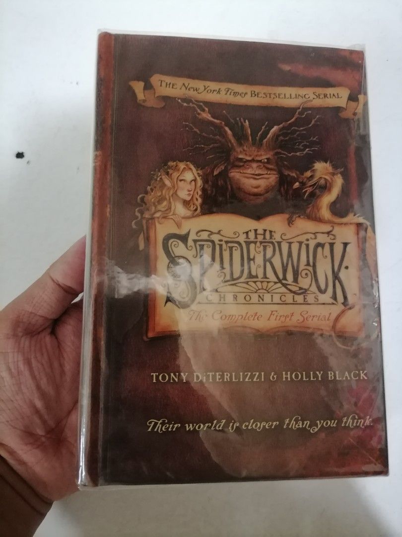 Spiderwick Chronicles Collection Tony DiTerlizzi Holly Black Hard Cover ...
