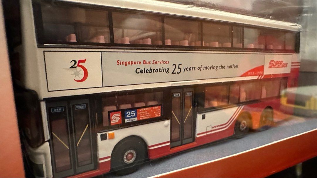 Super Bus 1:76 25th Anniversary Leyland Olympian Bus, Hobbies & Toys ...