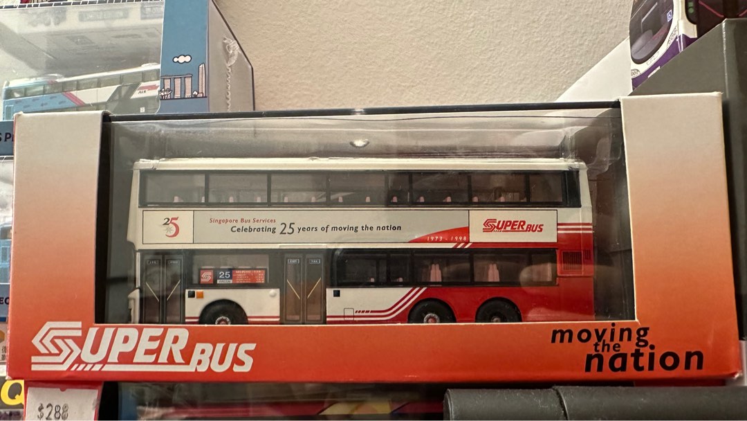Super Bus 1:76 25th Anniversary Leyland Olympian Bus, Hobbies & Toys ...