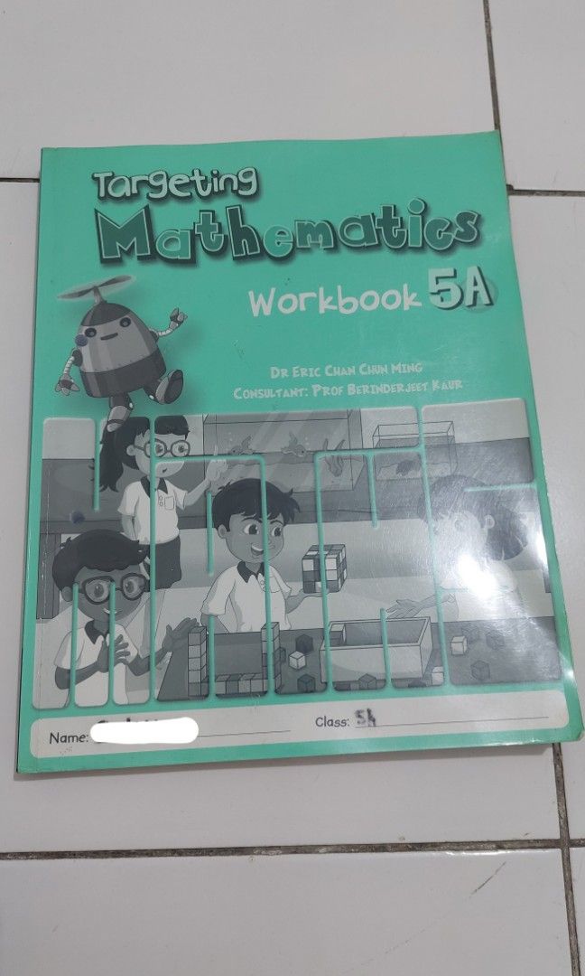 Targeting Mathematics 5A workbook, Buku & Alat Tulis, Buku Pelajaran di Carousell