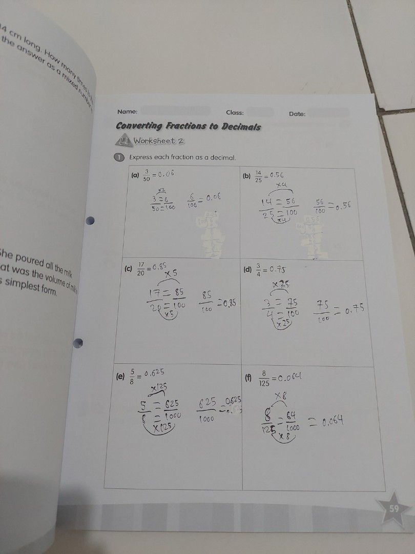 Targeting Mathematics 5A workbook, Buku & Alat Tulis, Buku Pelajaran di ...