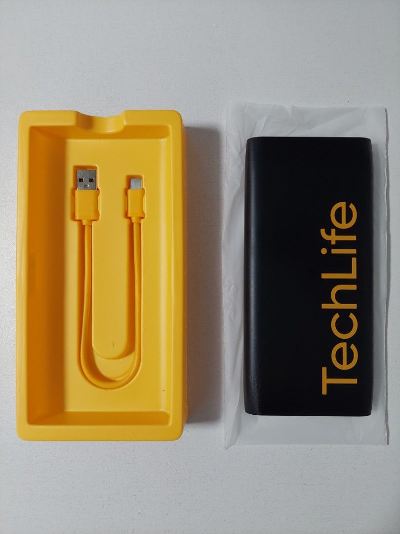 TechLife Power Bank 10000mAh, Mobile Phones & Gadgets, Mobile & Gadget ...