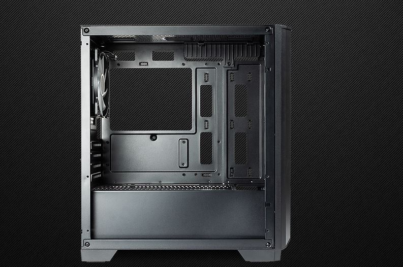 Tecware Edge M2 High AirFlow mATX TG Case w/3*ARGB Fans - Black ...