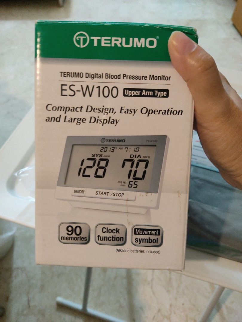 Terumo blood pressure monitor, Health & Nutrition, Health Monitors ...