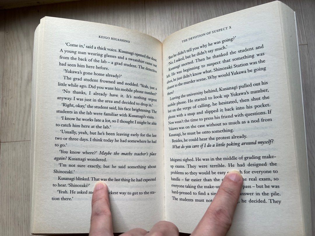 The Devotion of Suspect X - Keigo Higashino, Hobbies & Toys, Books ...