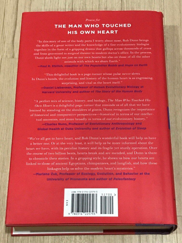 The Man Who Touched His Own Heart - Rob Dunn, Hobbies & Toys, Books ...