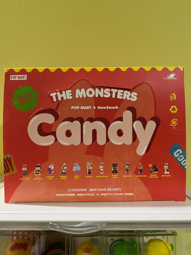 The Monsters Candy Full Set, Hobbies & Toys, Toys & Games on Carousell