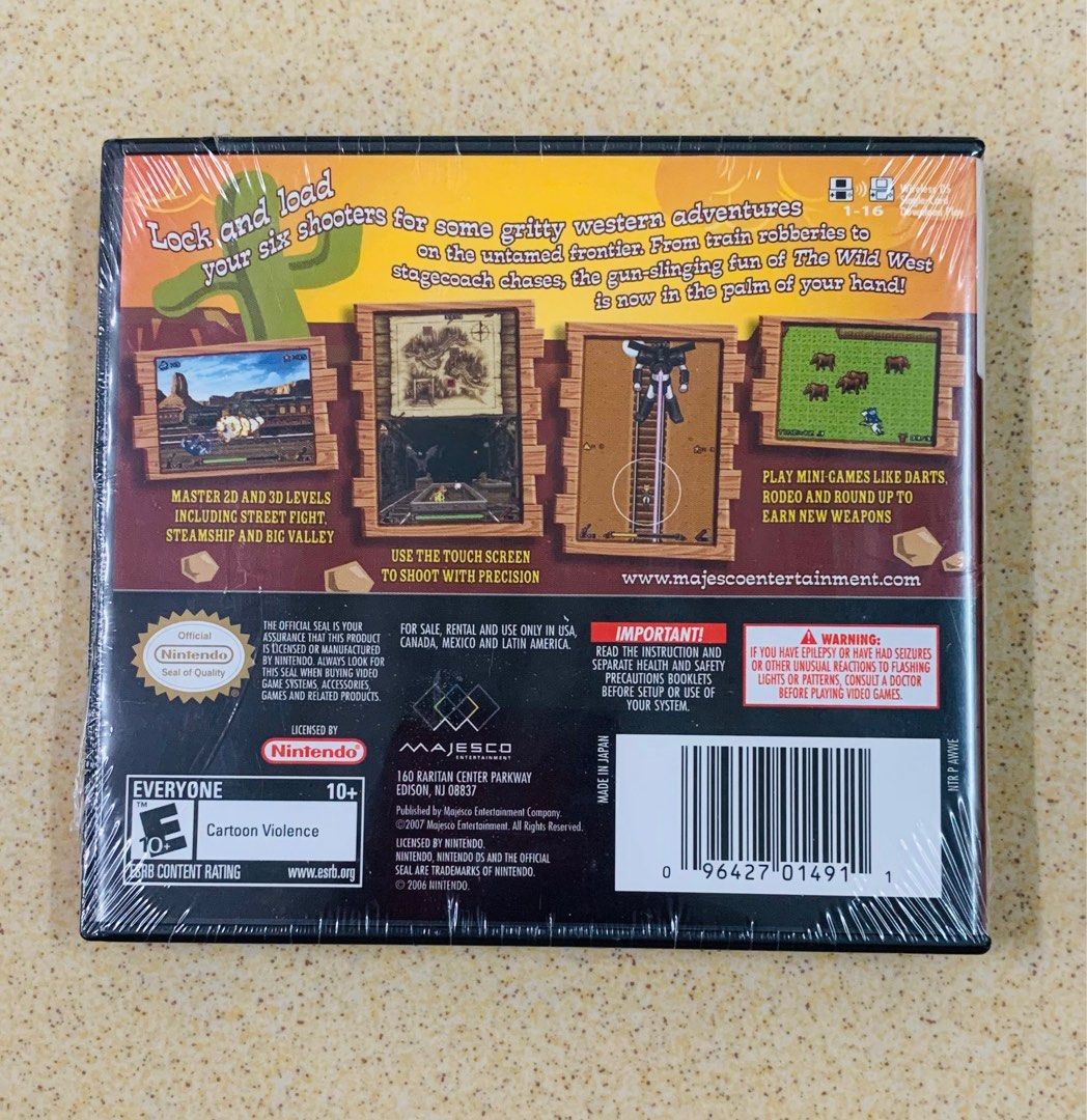(New seal)The Wild West Nintendo DS (NDS) (new sealed), Video Gaming ...