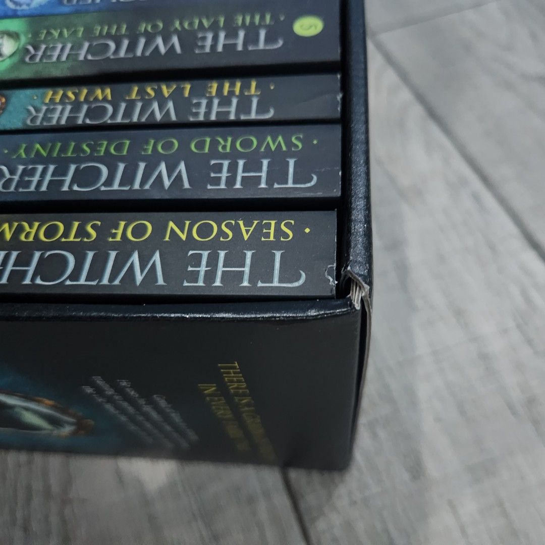 THE WITCHER COMPLETE BOOK SET Season of Storms Sword of Destiny The Last Wish The Lady of the ...