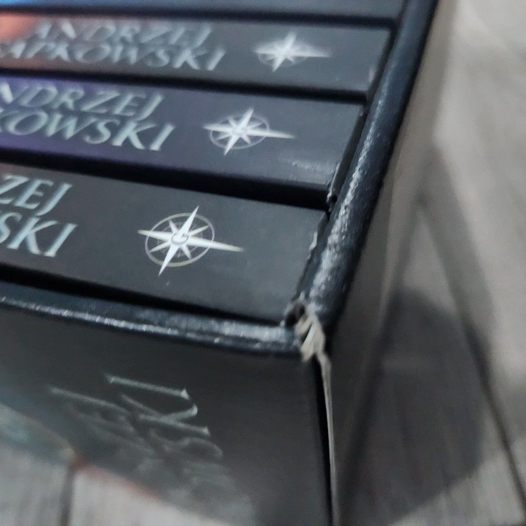 THE WITCHER COMPLETE BOOK SET Season of Storms Sword of Destiny The Last Wish The Lady of the ...