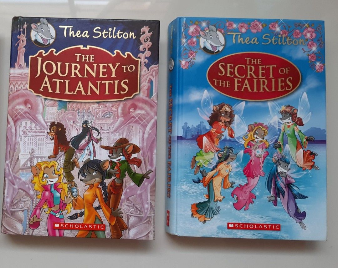 Thea Stilton Books (set of 2 books), Hobbies & Toys, Books & Magazines ...
