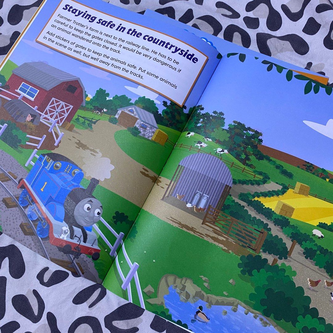 Thomas and Friends Activity Book with Stickers on Carousell