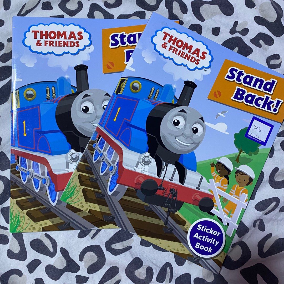 Thomas and Friends Activity Book with Stickers on Carousell