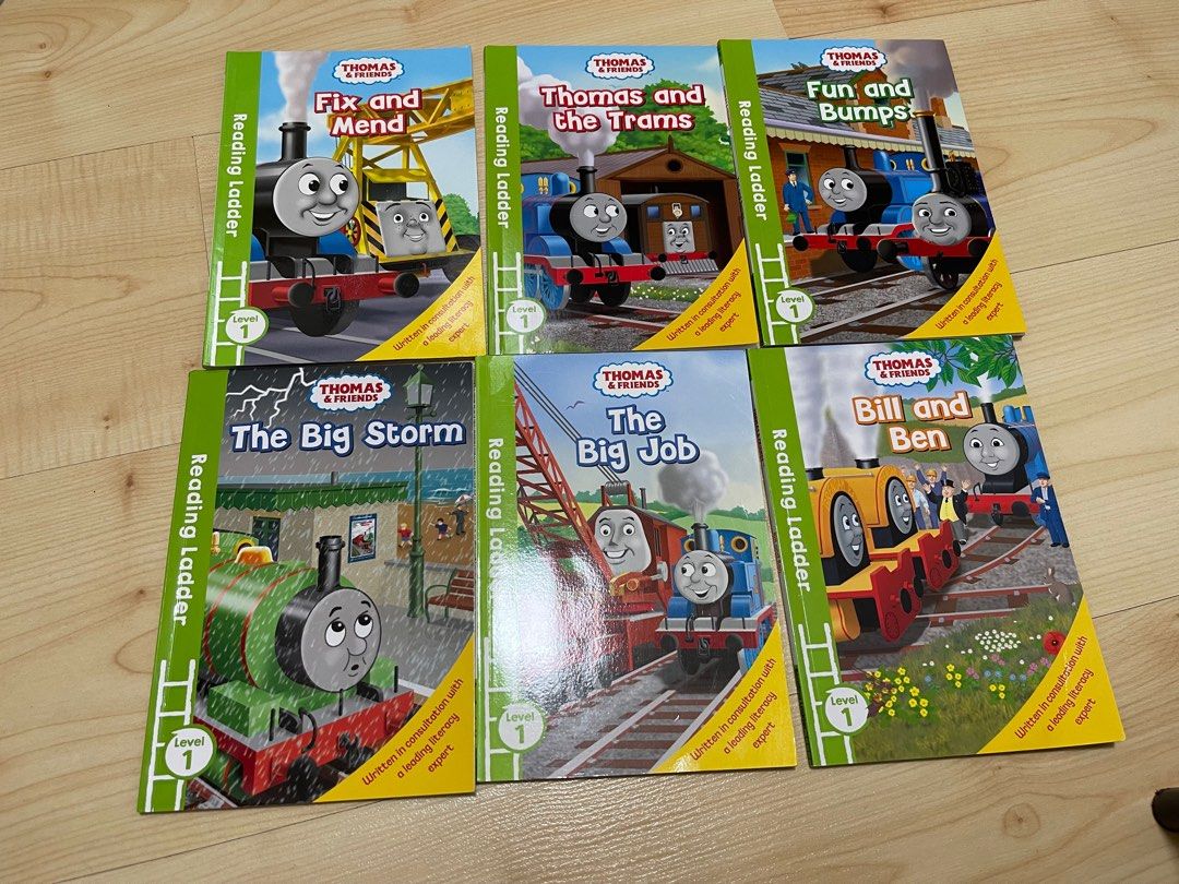 Thomas and Friends Reading Ladder Colletction Level 1, Hobbies & Toys ...