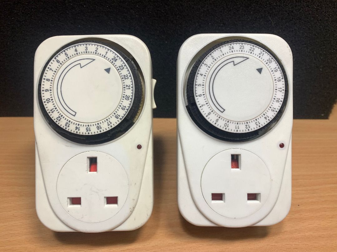 Timer Switch Analogue 2 Pcs Furniture And Home Living Home