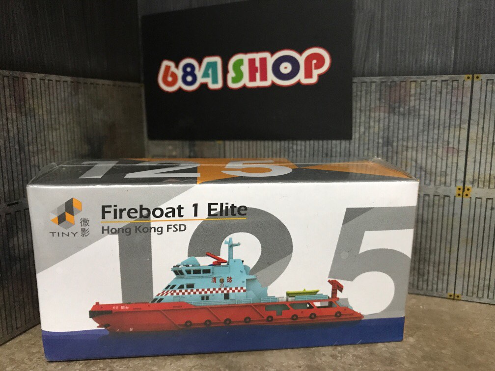 微影Tiny Fireboat 1 Elite, 興趣及遊戲, 玩具 & 遊戲類 - Carousell