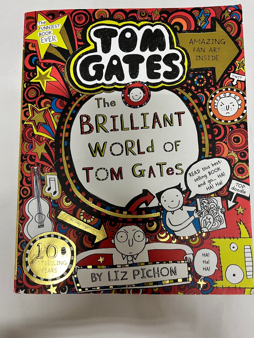 Tom Gates - The Brilliant World of Tom Gates, Hobbies & Toys, Books ...