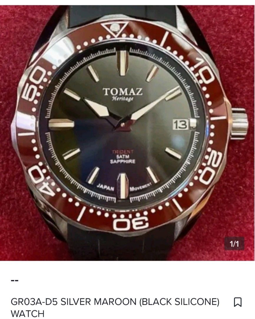Tomaz watch, Luxury, Watches on Carousell